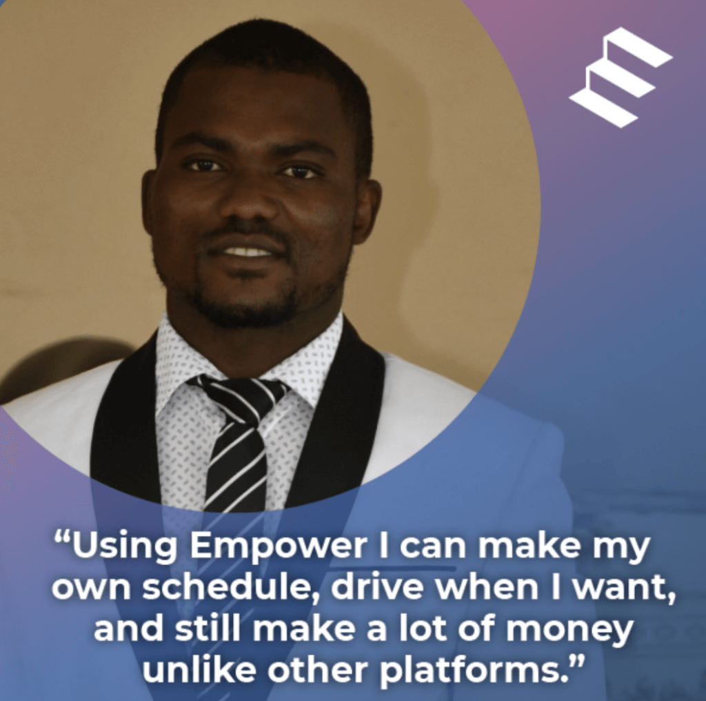 Earn more ride credit — Empower